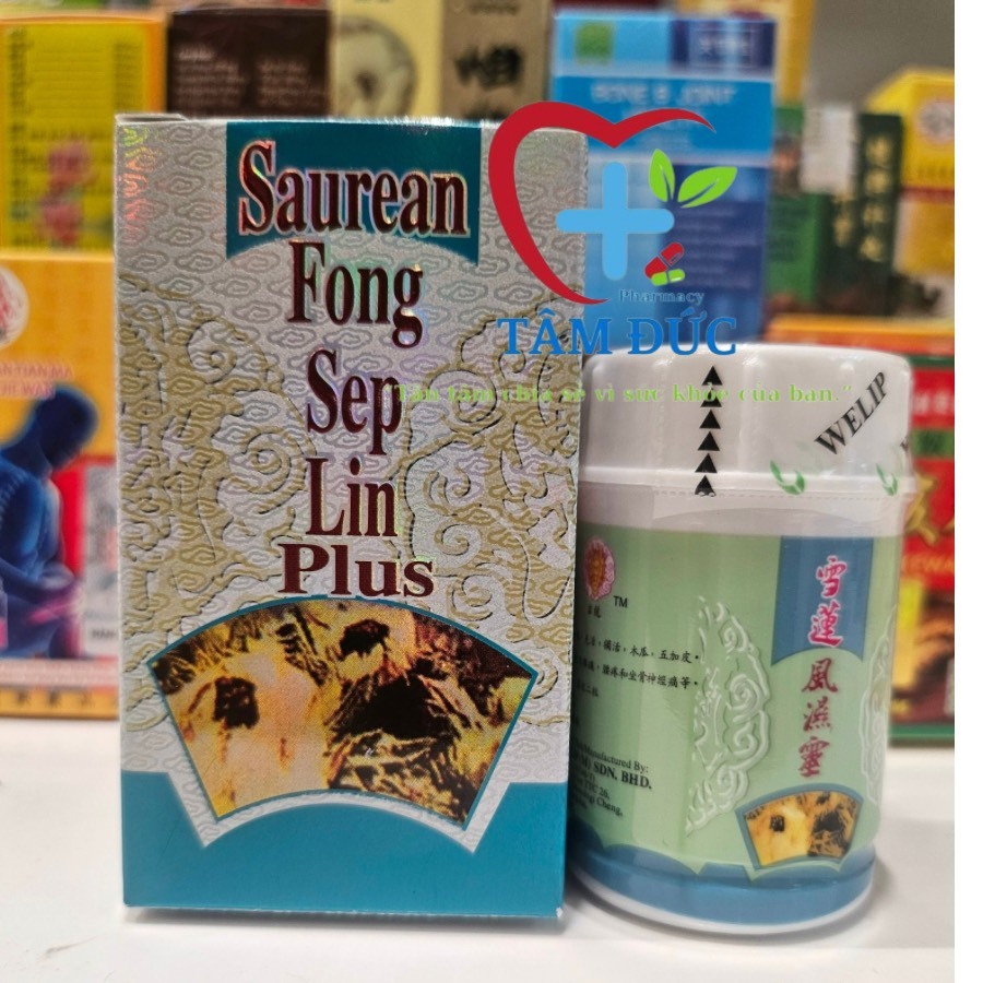 Tuyết liên phong thấp linh Saurean fong sep lin Plus hộp 30 viên | Shopee Việt Nam
