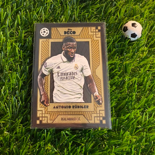 [ CHÍNH HÃNG ] - TOPPS DECO 2023 - ANTONIO RUDIGER (REAL MADRID ...