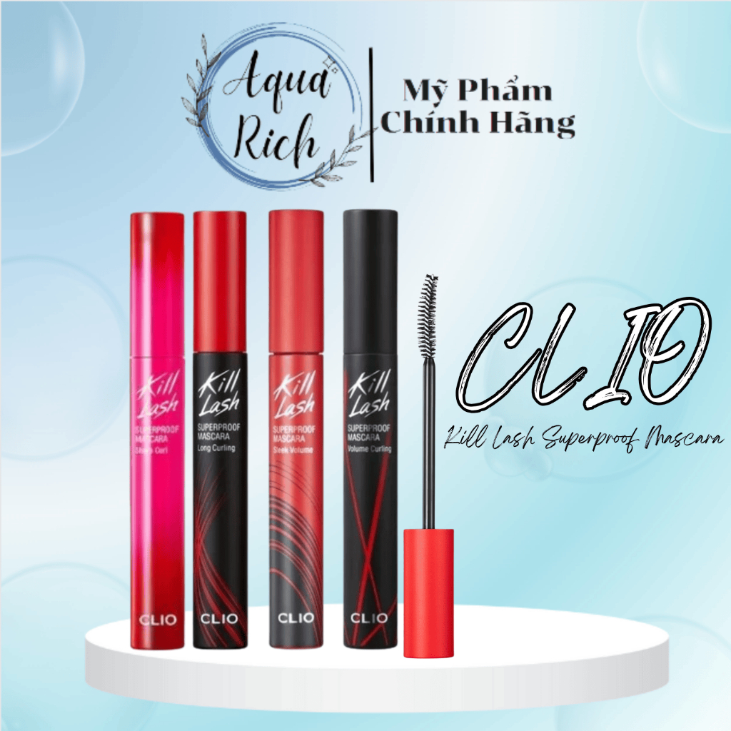 [Chuốt Mi] Mascara Clio Kill Lash Superproof Chải Mi 7g làm cong -dày ...