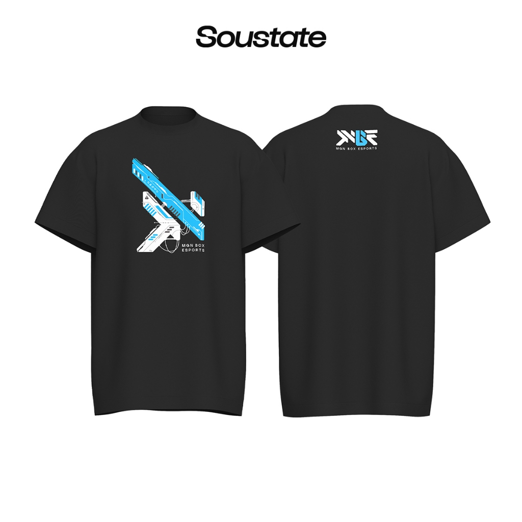 [SOUSTATE x MBE] Áo Thun Oversize MBE VCS 2023 (Đen) | Shopee Việt Nam