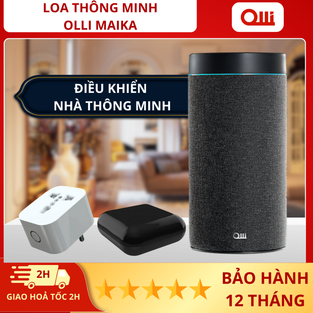 Loa Olli Maika Thông Minh- Loa Maika Thiết Bị Nhà Thông Trợ Lý Ảo Thuần ...
