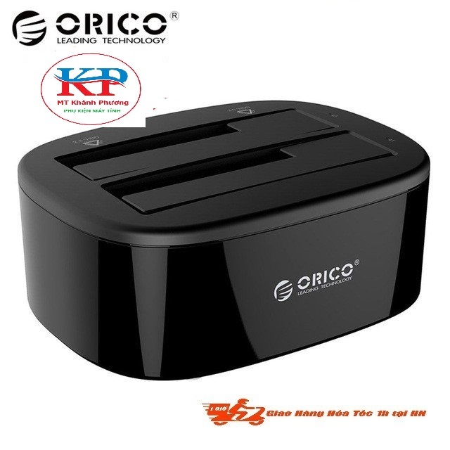 Đế cắm ổ cứng đôi và đơn (2 khe cắm) kết nối chuẩn 3.0 Orico 6228US3 ...