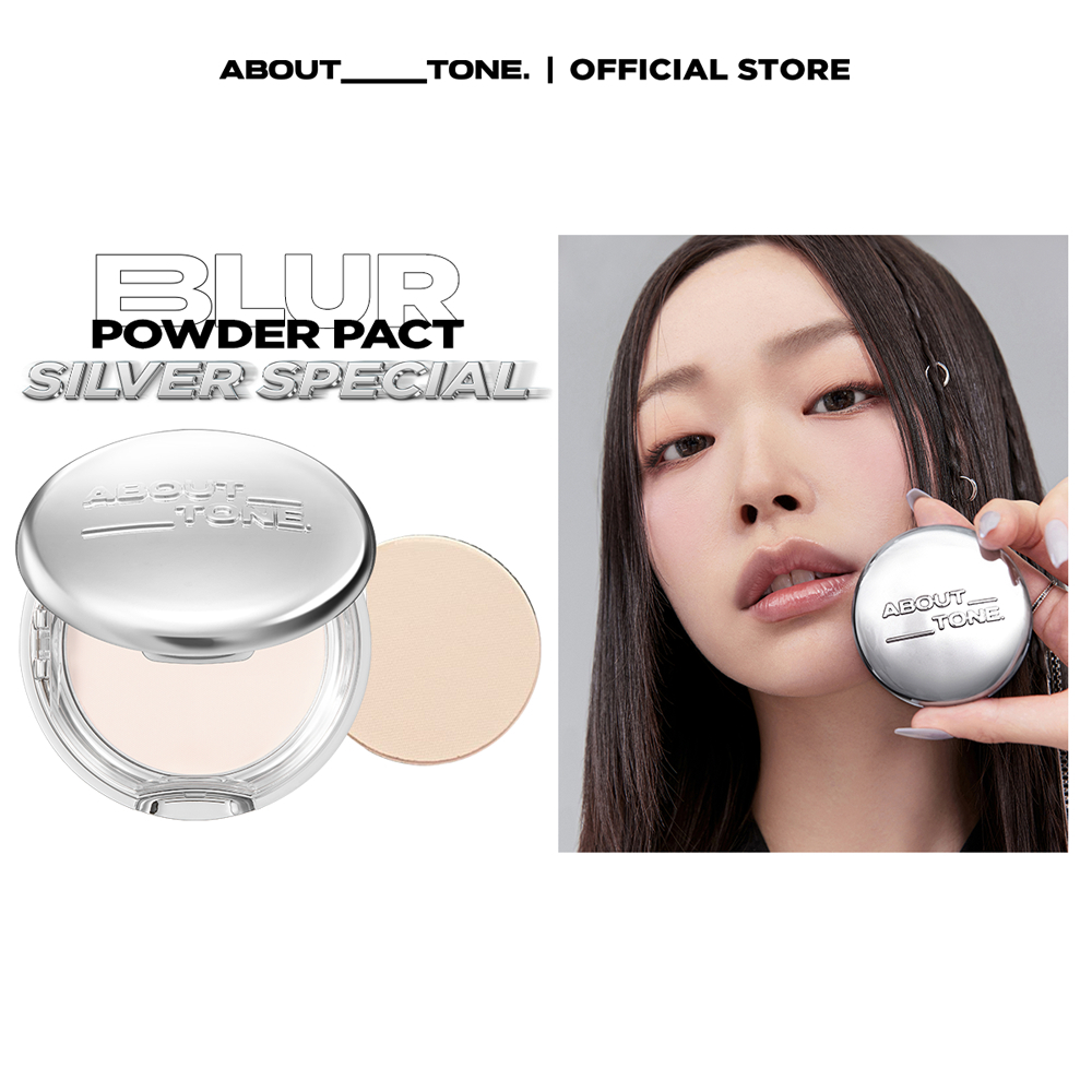 [LIVE LDBL x SILVER EDITION] Phấn phủ dạng nén About Tone BLur Powder ...