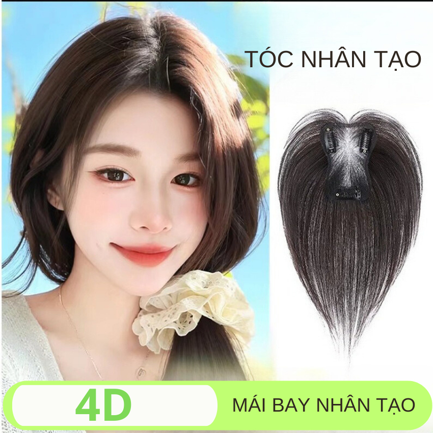 Tóc giả mái bay ngắn phong cách Hàn Quốc AAA iLita hàng dệt tay cao cấp ...