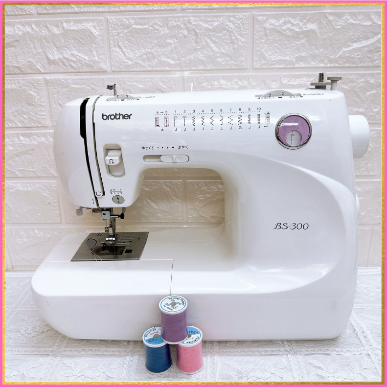 Máy May Gia Đình Máy May Mini Máy May Nhật Brother Bs300 Ps300- Máy Cơ Khỏe Bền Êm- May Mọi ...