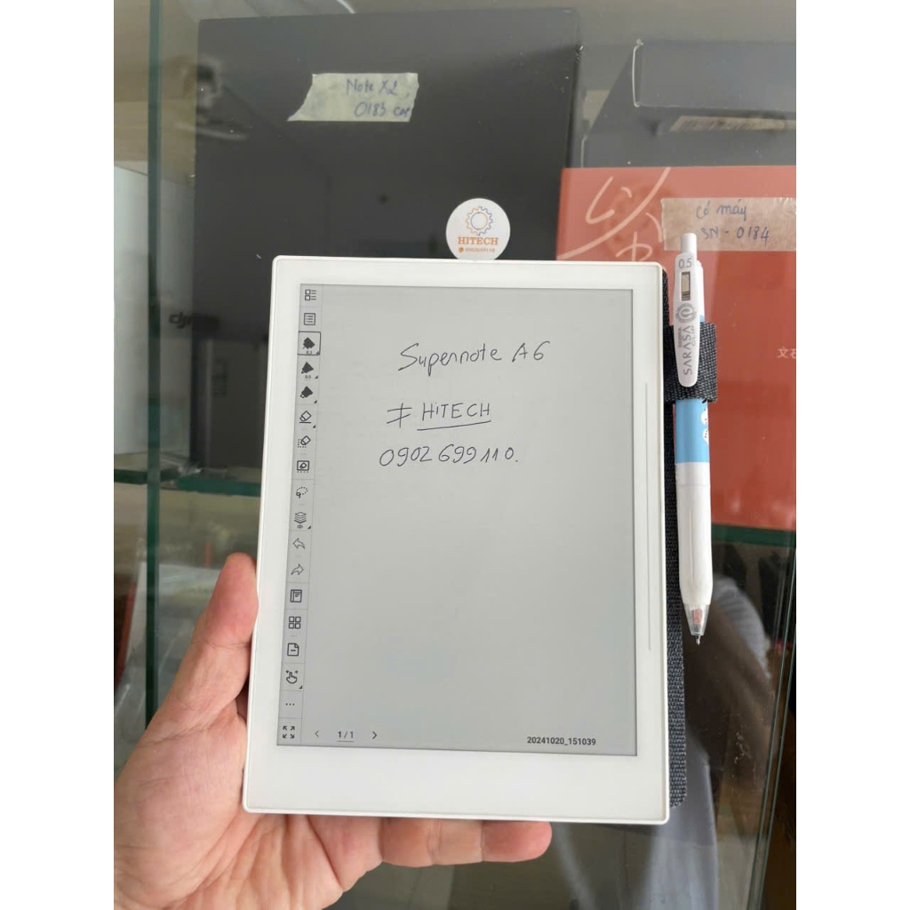 MÁY ĐỌC SÁCH SIÊU GHI CHÚ SUPER NOTE A6X LIKE NEW | Shopee Việt Nam