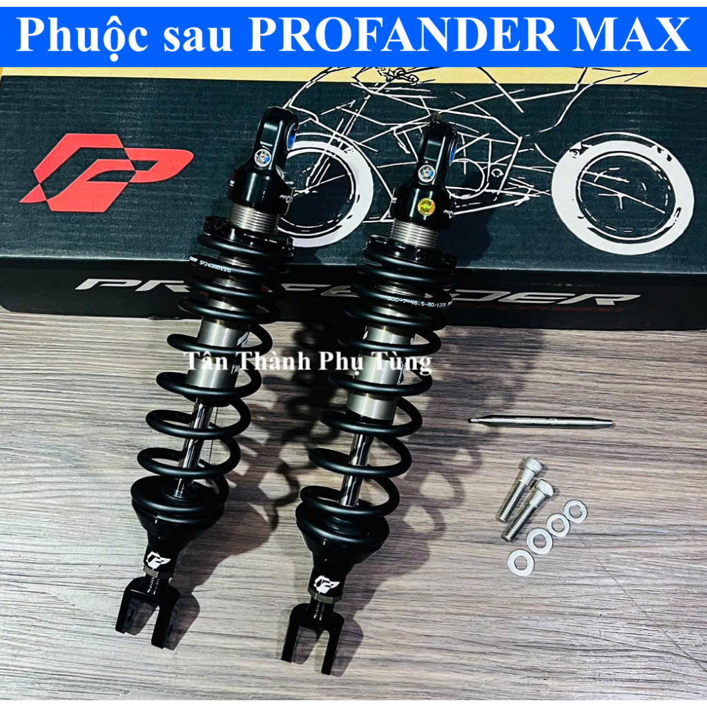 Phuộc sau PROFENDER MAX SERIES gắn xe Air Blade 125-150-160, Nouvo ...