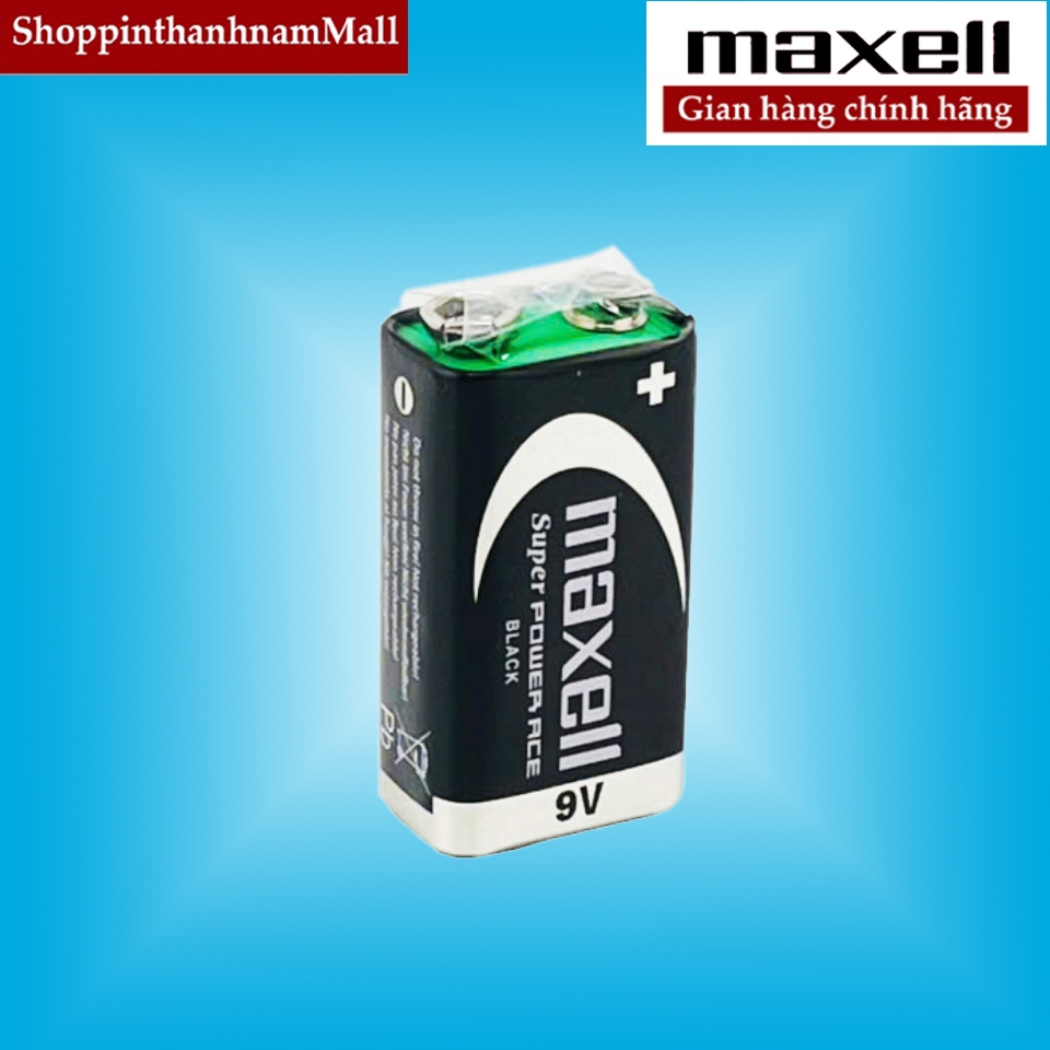 Pin 9V Maxell 6F22 Vỉ 1 Viên Chính Hãng Dung Lượng Cao | Shopee Việt Nam