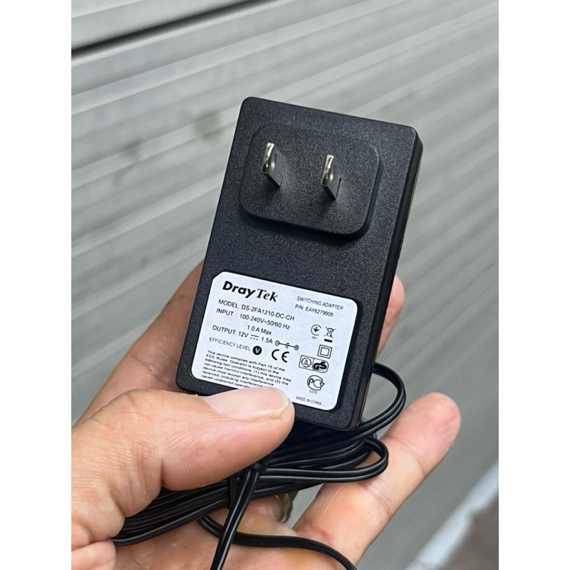 Bộ nguồn Draytek Vigor 2925 2912 2910 12V 1.5A chính hãng | Shopee Việt Nam