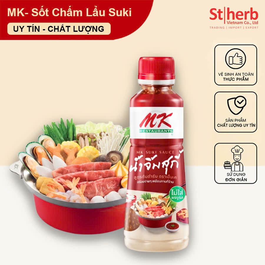 MK SỐT CHẤM LẨU SUKI 830 G (MK SUKI SAUCE 830 G) | Shopee Việt Nam