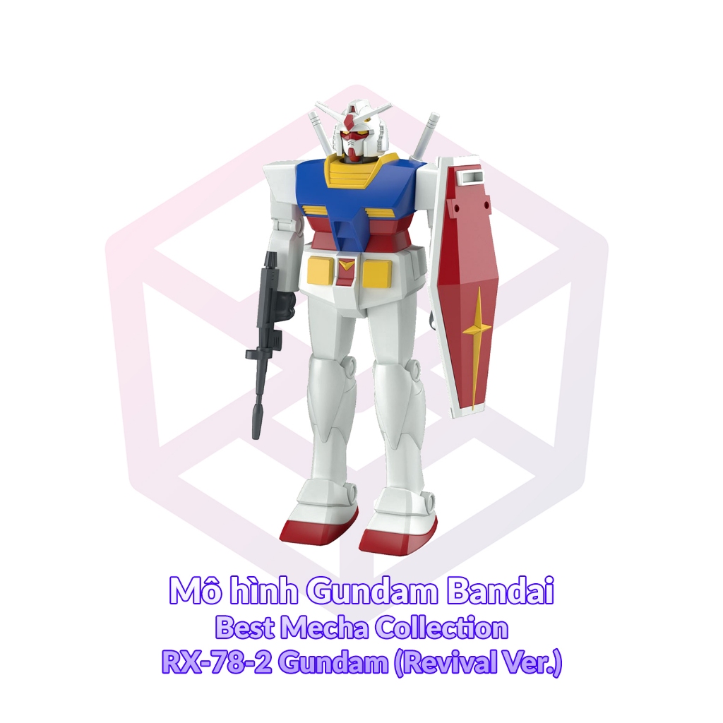 Mô hình Gundam Bandai Best Mecha Collection RX-78-2 Gundam (Revival Ver ...