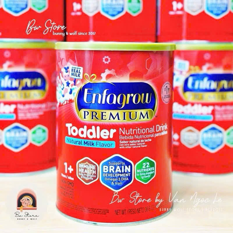Sữa Enfagrow Premium Toddler Mỹ Nắp Vàng Hộp 1.04kg cho bé từ 1y+ [ BW ...
