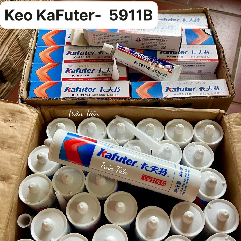 Keo silicon chuyên dụng làm bi cầu LED, gắn bể cá, nhanh khô - keo KAFUTER 5911B | Shopee Việt Nam