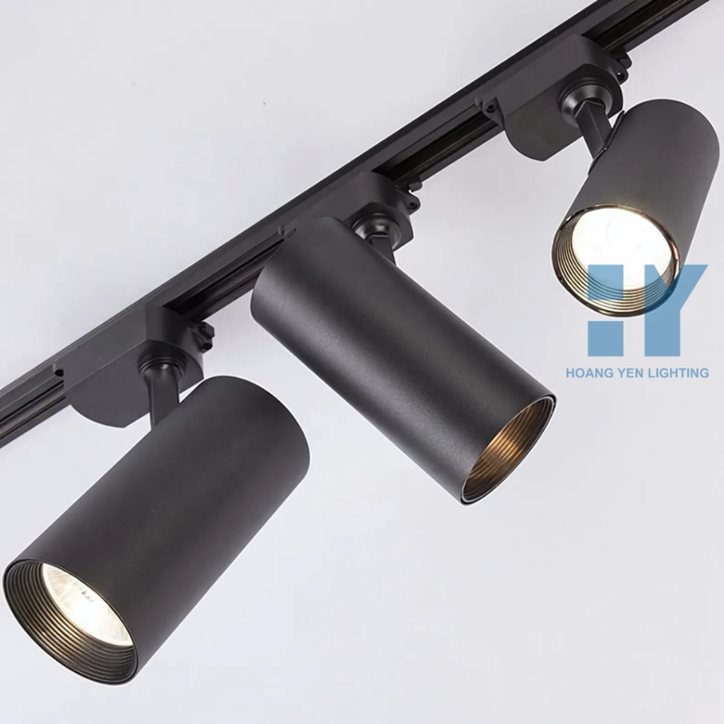 Combo 3 Đèn Rọi Ray Ống Bơ+Thanh Ray 1 Mét ,Đèn Led Rọi Ống Bơ Cob ...