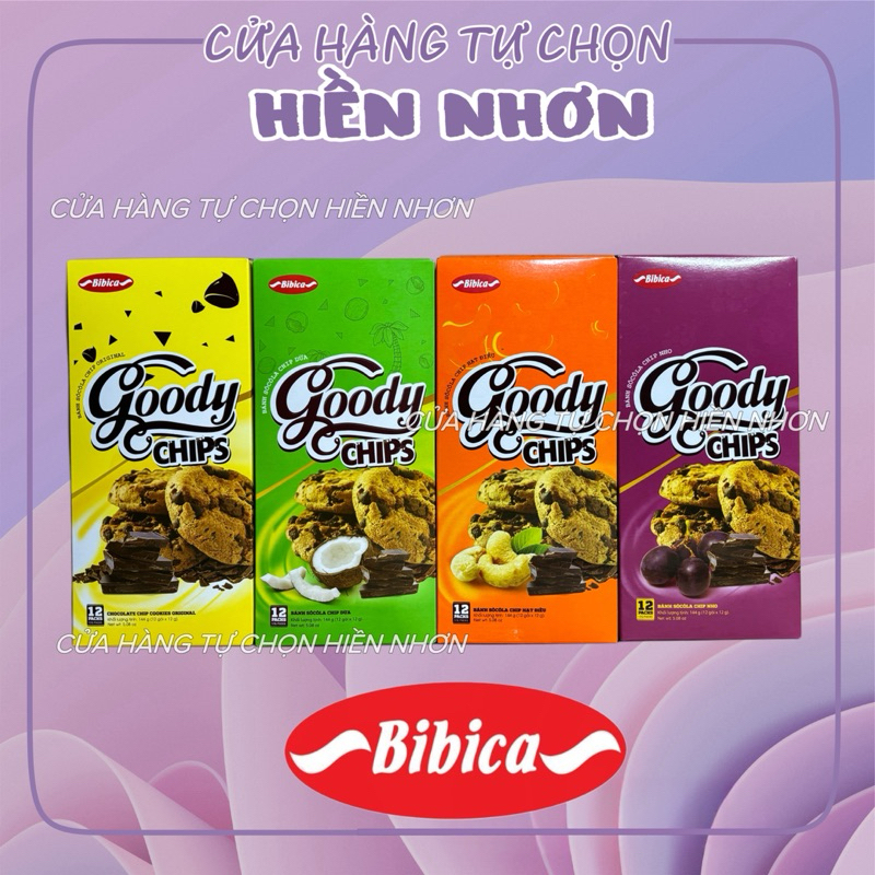 [Tết 2025] Bánh Goody Chip Dừa Bibica 144g | Shopee Việt Nam