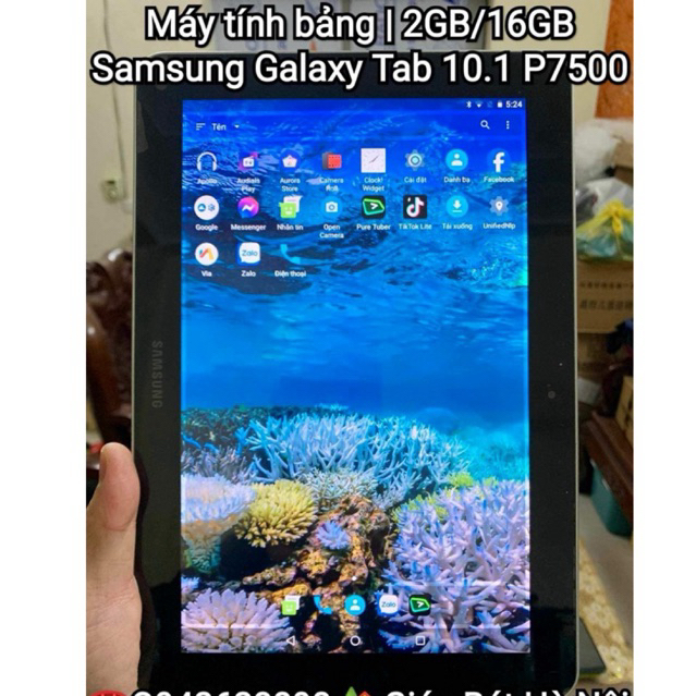 [Đã qua sử dụng] Máy tính bảng Samsung Galaxy Tab 10.1 P7500 (2G/16GB ...