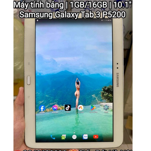 [Đã qua sử dụng] Máy tính bảng Samsung Galaxy Tab 3 10.1 P5200 (1GB ...