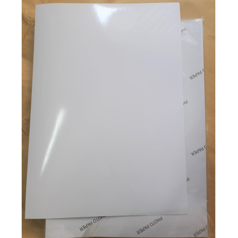 1 tập giấy in ảnh decal bóc dán bóng A4 độ dày 135gsm (50 tờ/tập ...