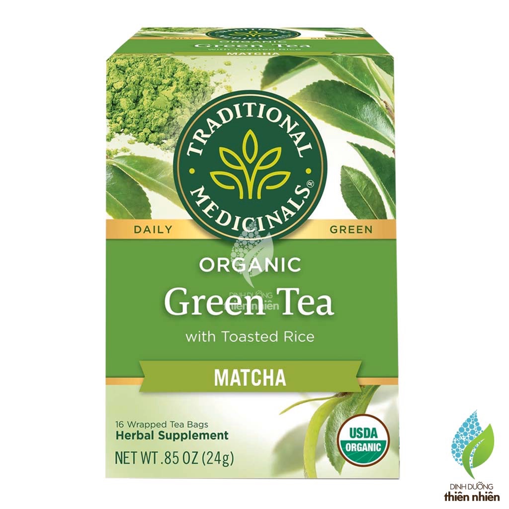 Trà Xanh Matcha Hữu Cơ Traditional Medicinals Organic Green Tea Matcha ...