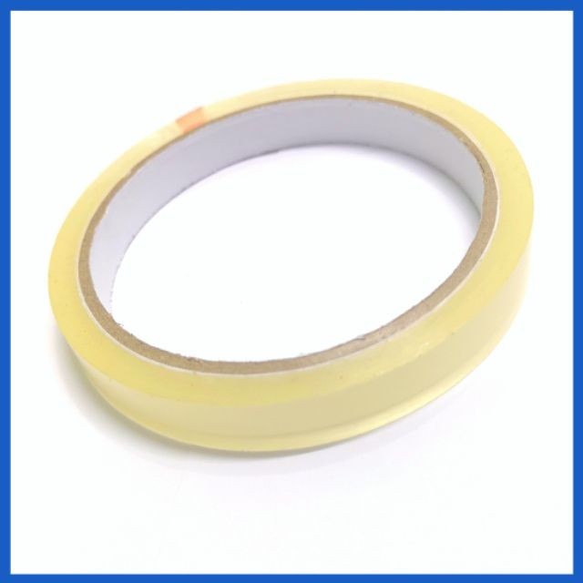 Băng keo trong OPP 12mm 24mm 47mm dài 100 yard (90 mét) dùng dán thùng trong ngành may công ...