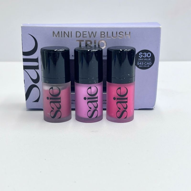 Set 3 má hồng Saie mini Dew Blush 2024 | Shopee Việt Nam