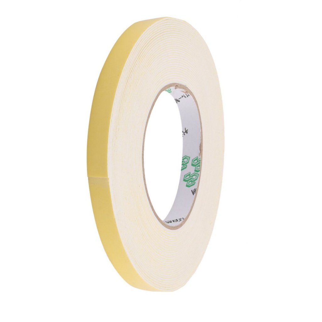 Băng keo mút xốp trắng 2 mặt 12mm và 24mm dùng dán cử trong ngành may ...