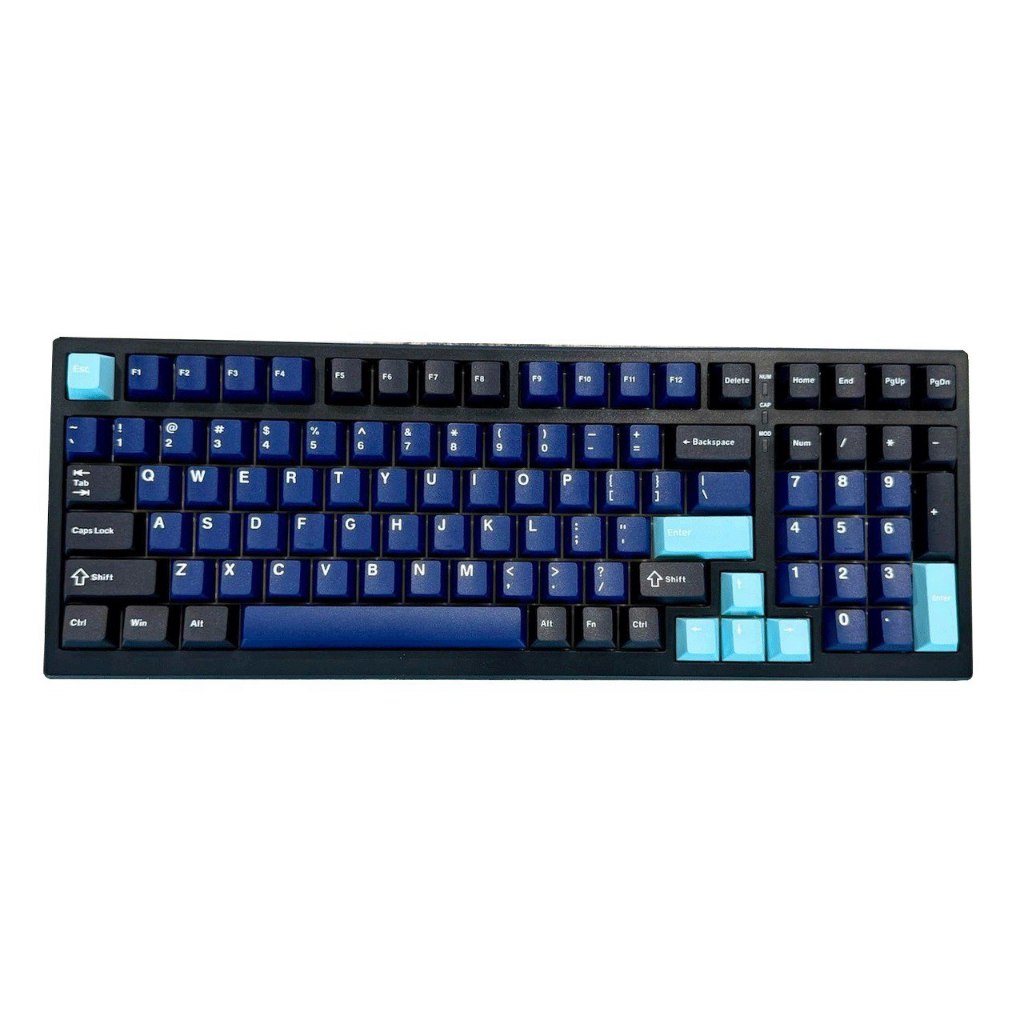 Keycap PBT DOUBLESHOT Cherry profile layout 98 phím bóc phím xinmeng ...