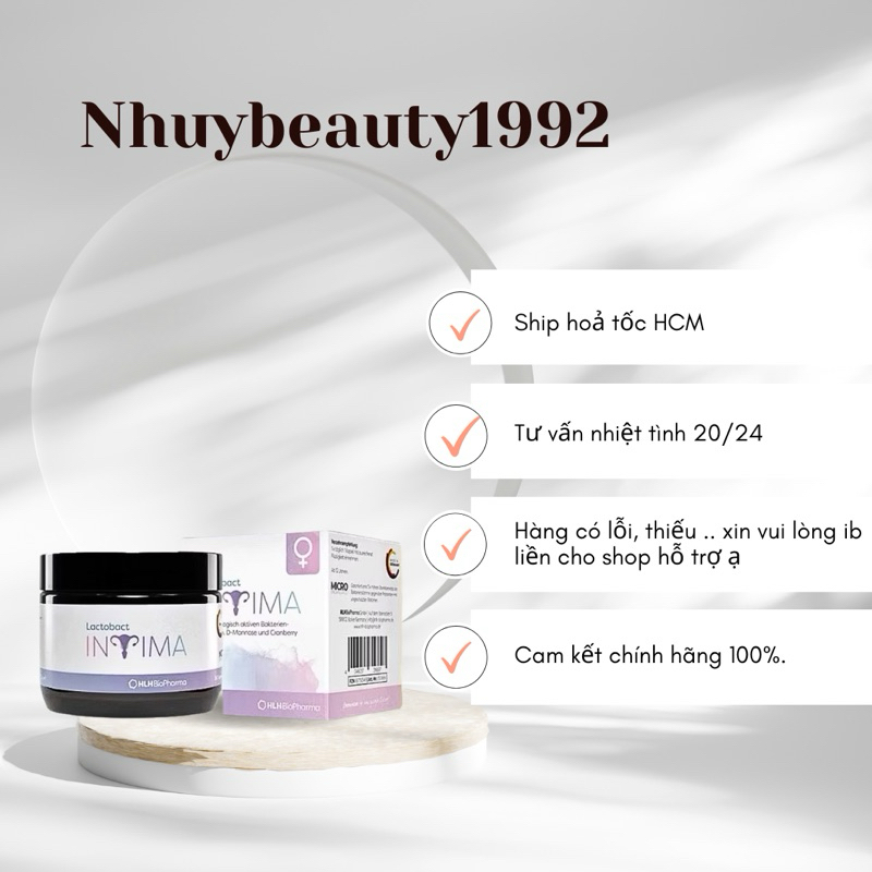 Lactobact Intima - Men Vi Sinh Phụ Khoa Giúp Xử Lý 12 Vấn Đề Phụ Khoa ...