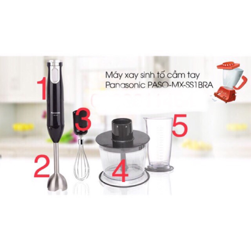 Phụ kiện máy xay cầm tay Panasonic MX-SS1 MX-GS1 | Shopee Việt Nam