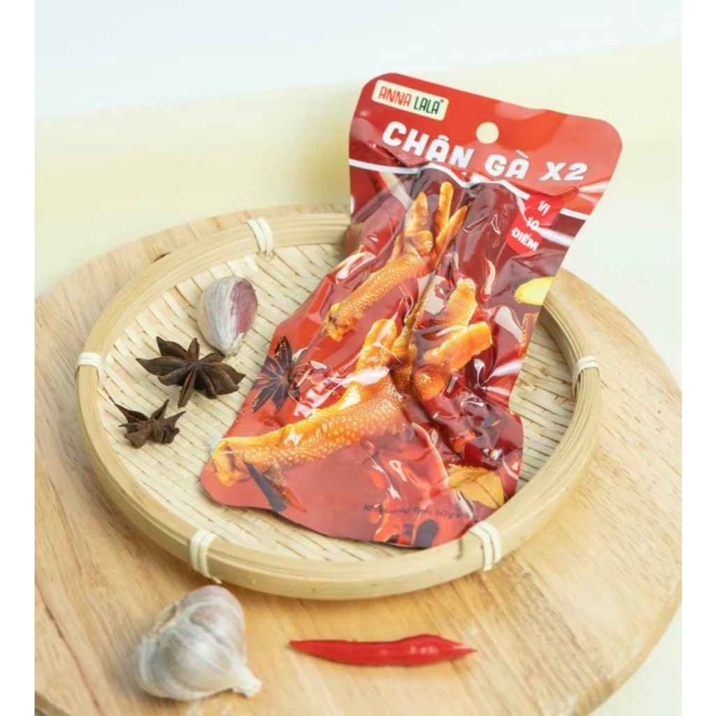 COMBO 5 Gói Chân Gà x2 Anna Lala, Thơm Ngon,Dai Giòn Sần Sật, Anna Lala ...