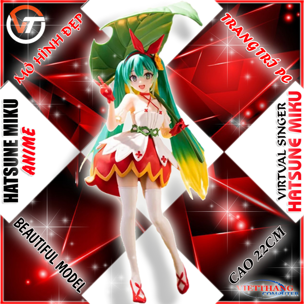 Mô hình Anime Virtual Singer Miku - Nhân vật Hatsune Miku Kawaii ...