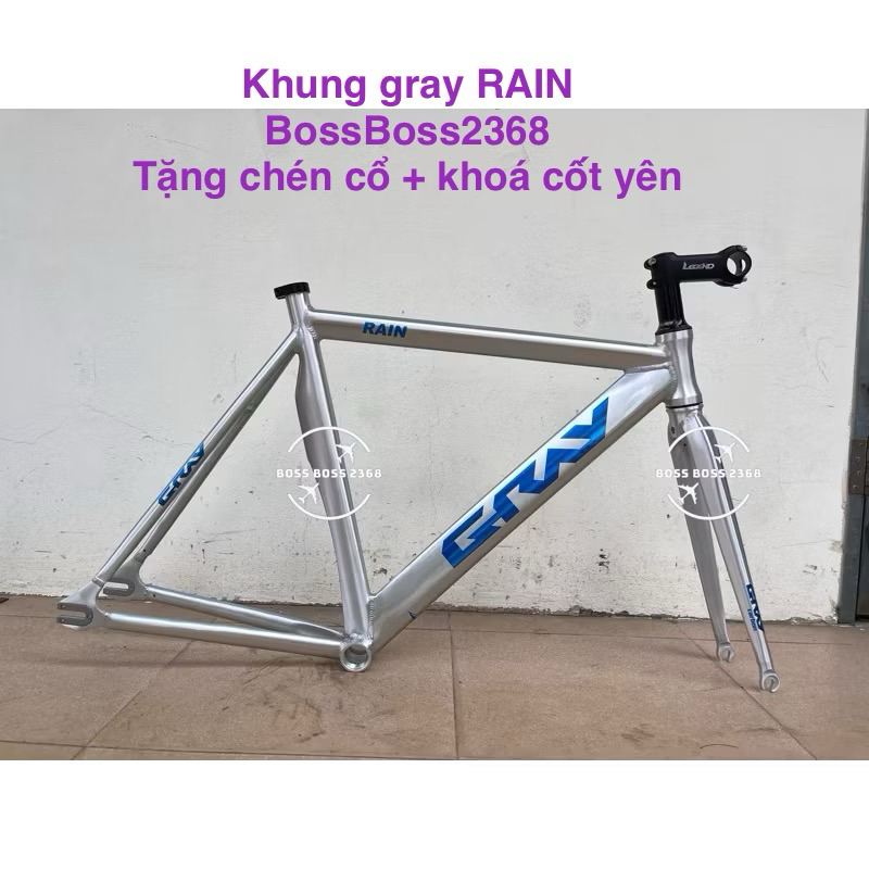 khung fixed gear Gray Rain , Gray Team, Gray chính hãng : Real | Shopee ...