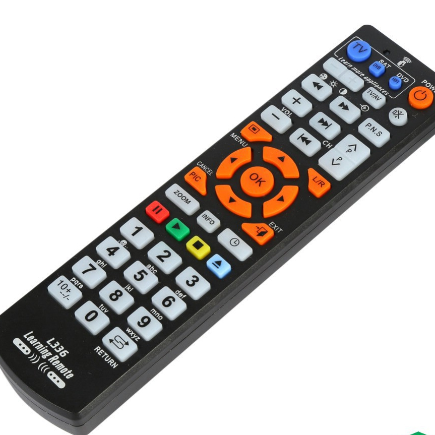 Điều khiển học lệnh Tivi và đầu phát Learning remote control L336 ...