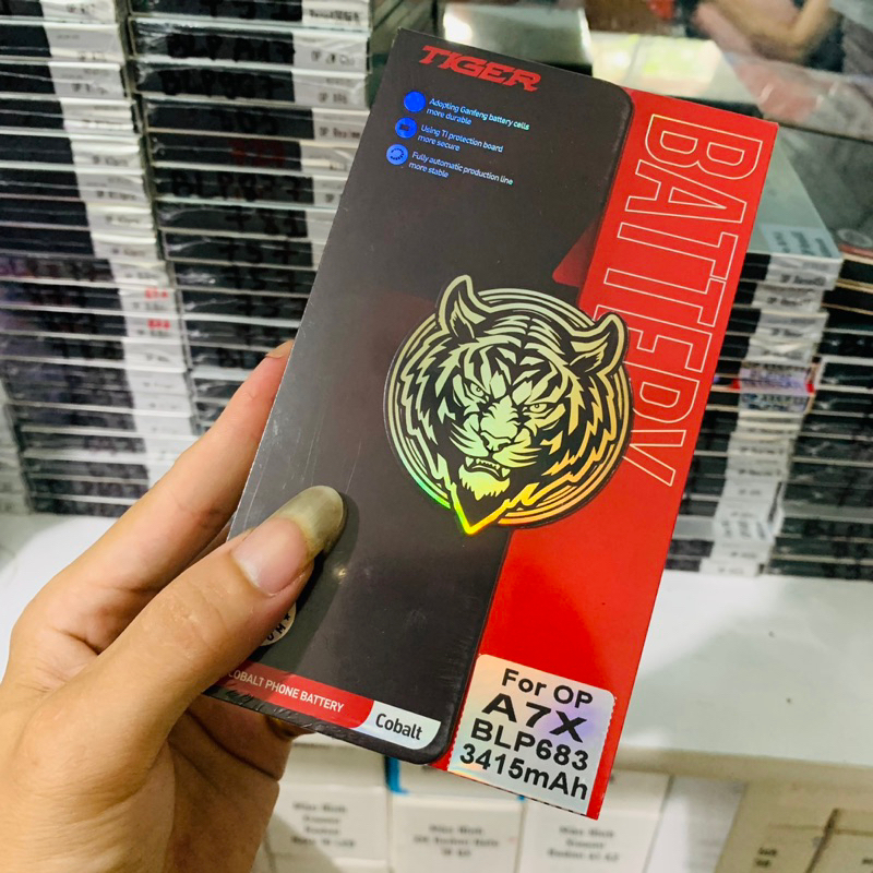 Pin Tiger Oppo A7 A7X BLP683 bảo hành 1 năm | Shopee Việt Nam
