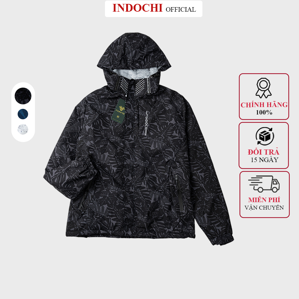Áo Khoác Gió Lót Lông INDOCHI Chống Nước, Chống Nắng, Chống UV Thiết Kế ...
