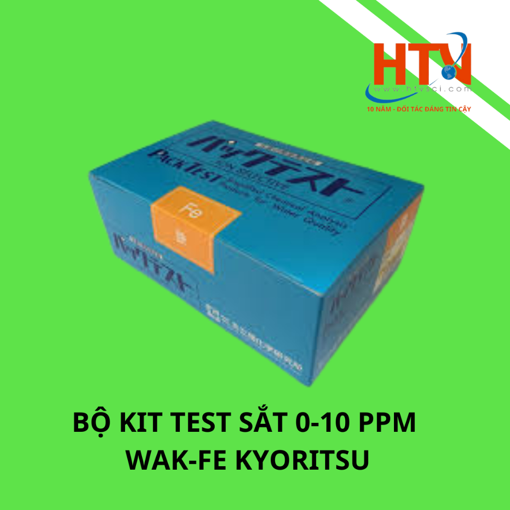 BỘ KIT TEST SẮT 0-10 PPM WAK-FE KYORITSU | Shopee Việt Nam