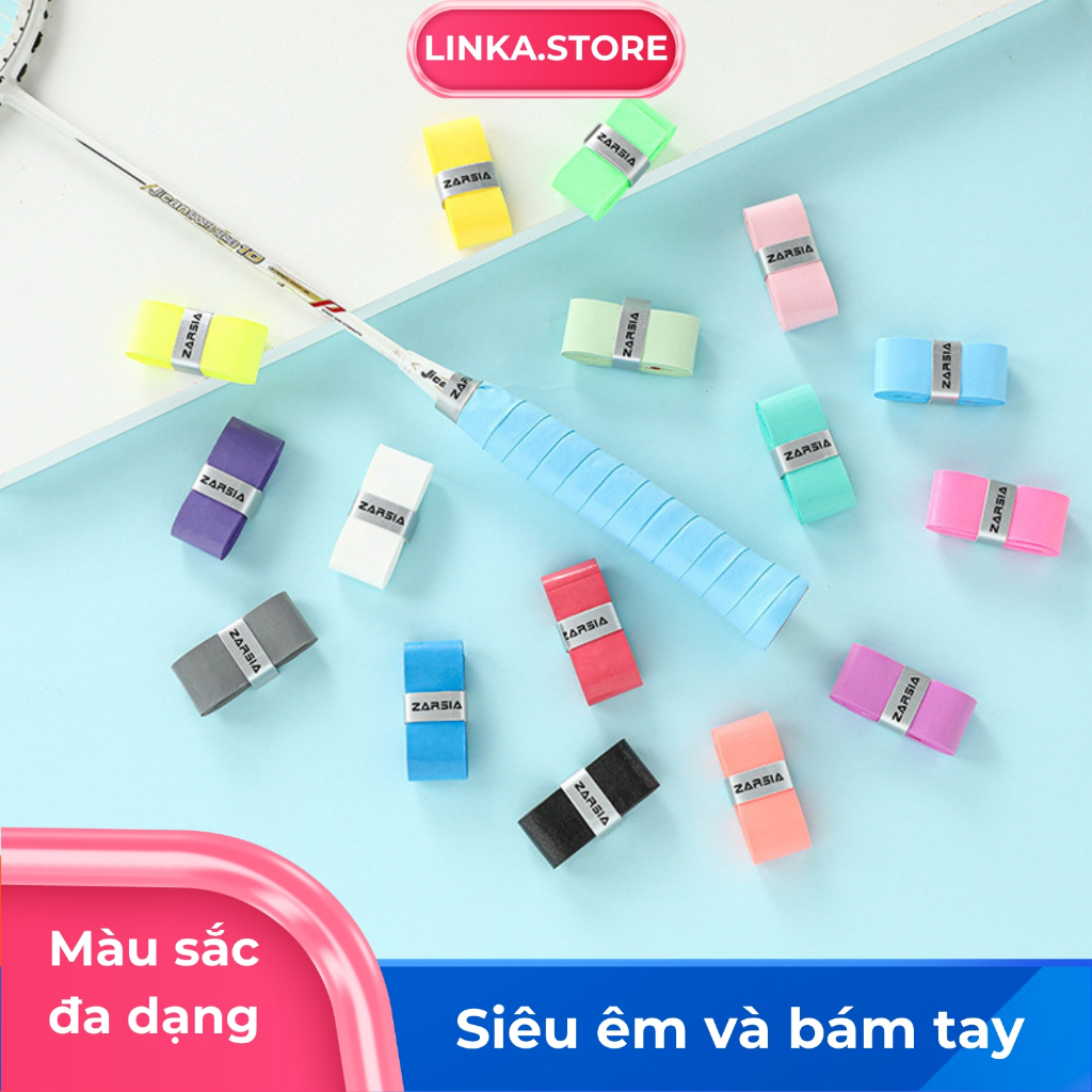 [COMBO 5C] Quấn vợt cầu lông, cuốn cán vợt Zarsia nội địa China tương ...