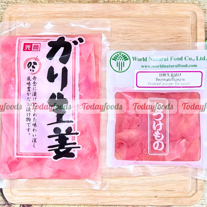 Gừng Hồng ăn sushi & sashimi | Gói nhỏ tiện lợi cho một lần ăn (Gari ...