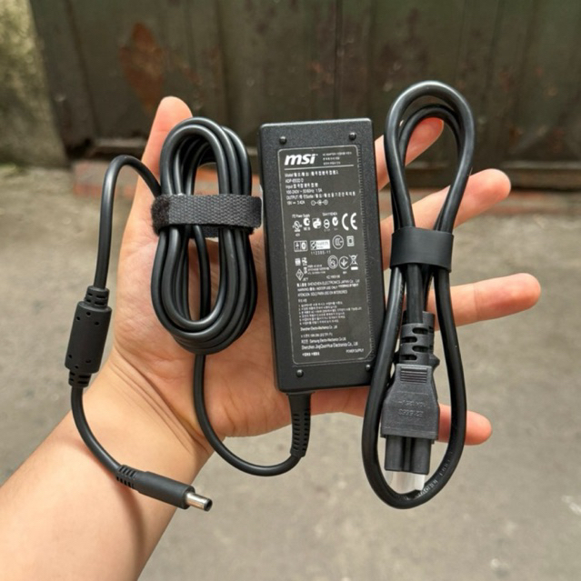 SẠC LAPTOP MSI 19V 3.42A 65W zin có kim Sạc dành cho Laptop MSI Modern 14 B11ML B11MU, Modern 14 ...