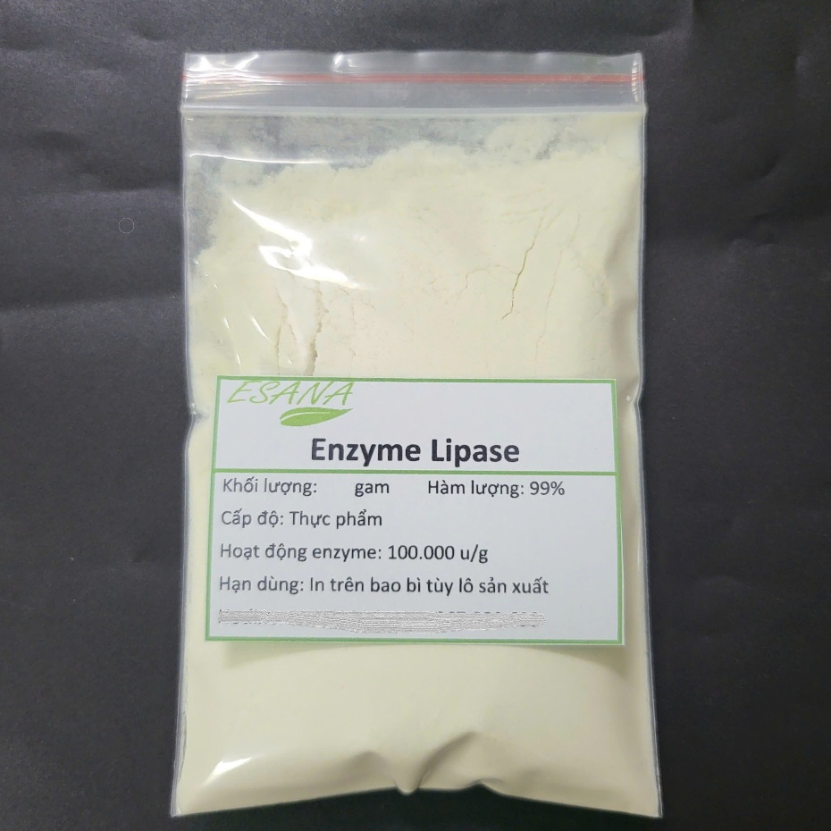 100g Enzyme Lipase thực phẩm 100.000 u/g Enzym Lipaza | Shopee Việt Nam