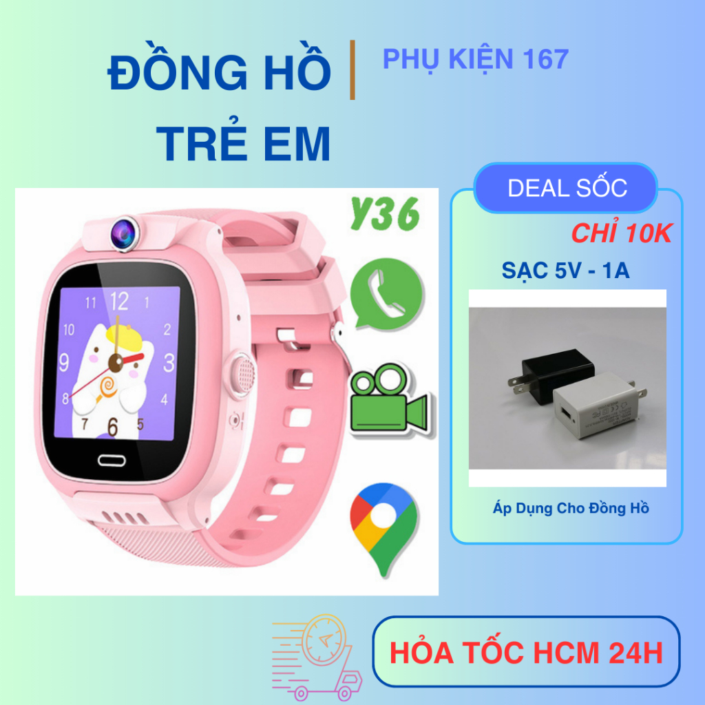 (CALL VIDEO ) Đồng Hồ Thông Minh Y36 Lắp Sim Nghe Gọi - Định Vị Cảnh Báo Nguy Hiểm Chống Nước ...
