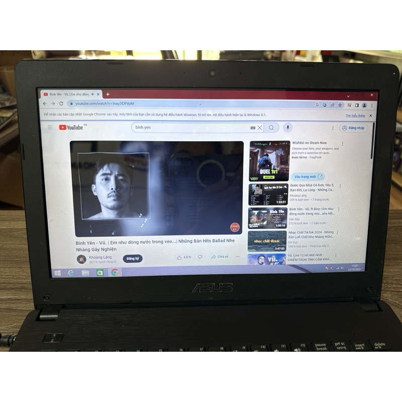 Laptop Asus X452L I3-3217U/ RAM 4 GB/ ổ cứng 320GB | Shopee Việt Nam