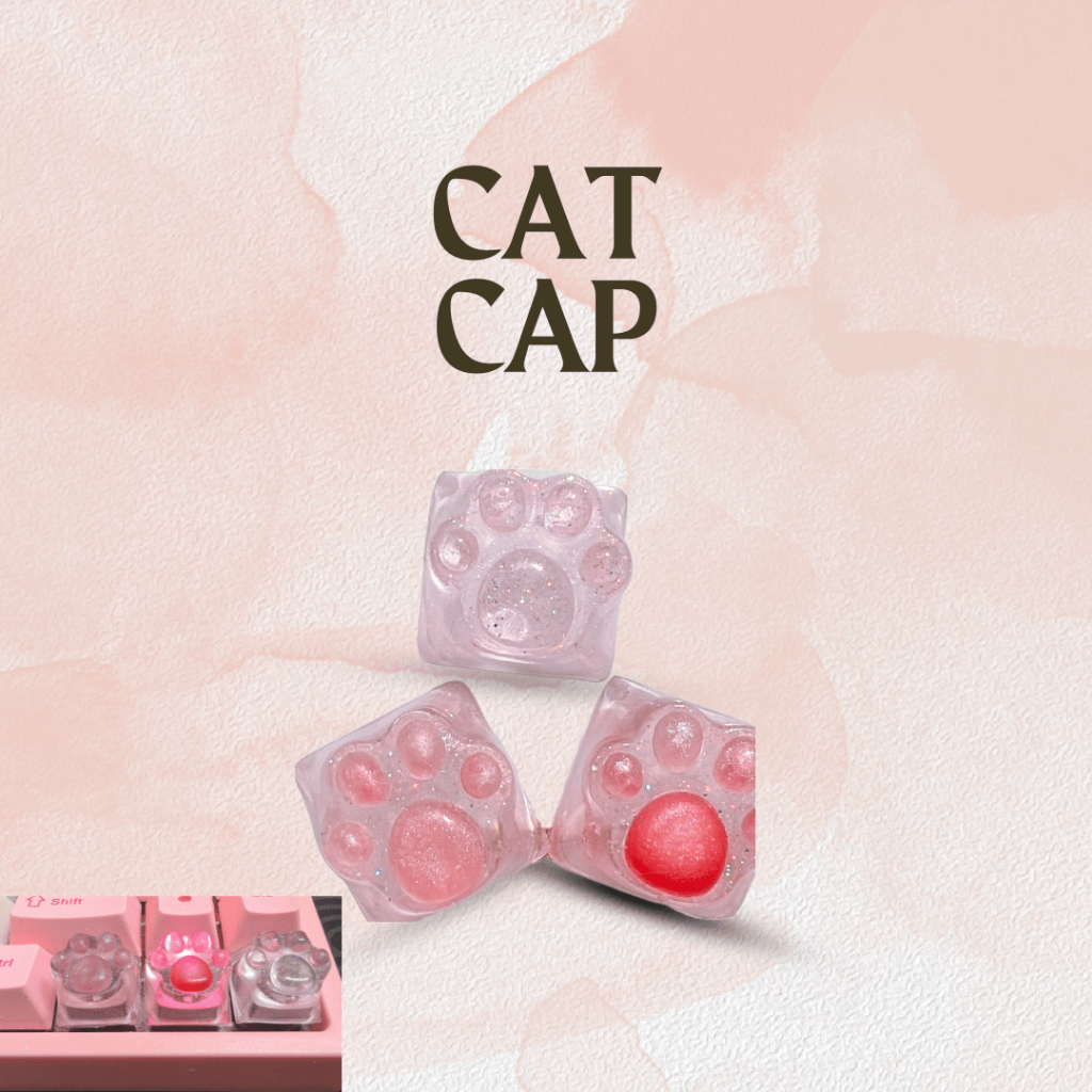 Keycap Chân Mèo Cute CATCAP Resin Handmade | Shopee Việt Nam