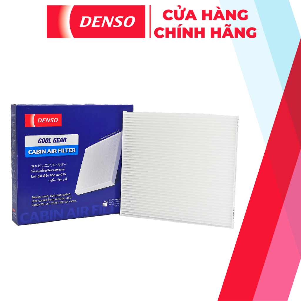 Lọc Gió Điều Hòa 3890 DENSO Cool Gear, ngăn bụi, nấm mốc, lọc không khí ...