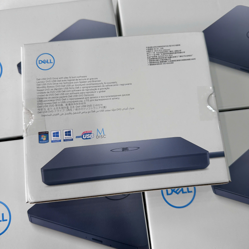 BOX DI ĐỘNG TIỆN LỢI DVDR (DELL USB DVD Driver DW316) | Shopee Việt Nam