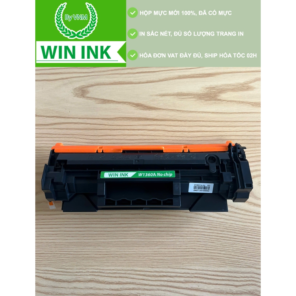 Hộp mực 136A/W1360A cho máy in HP Laserjet M211d, M211dw, M236dw ...