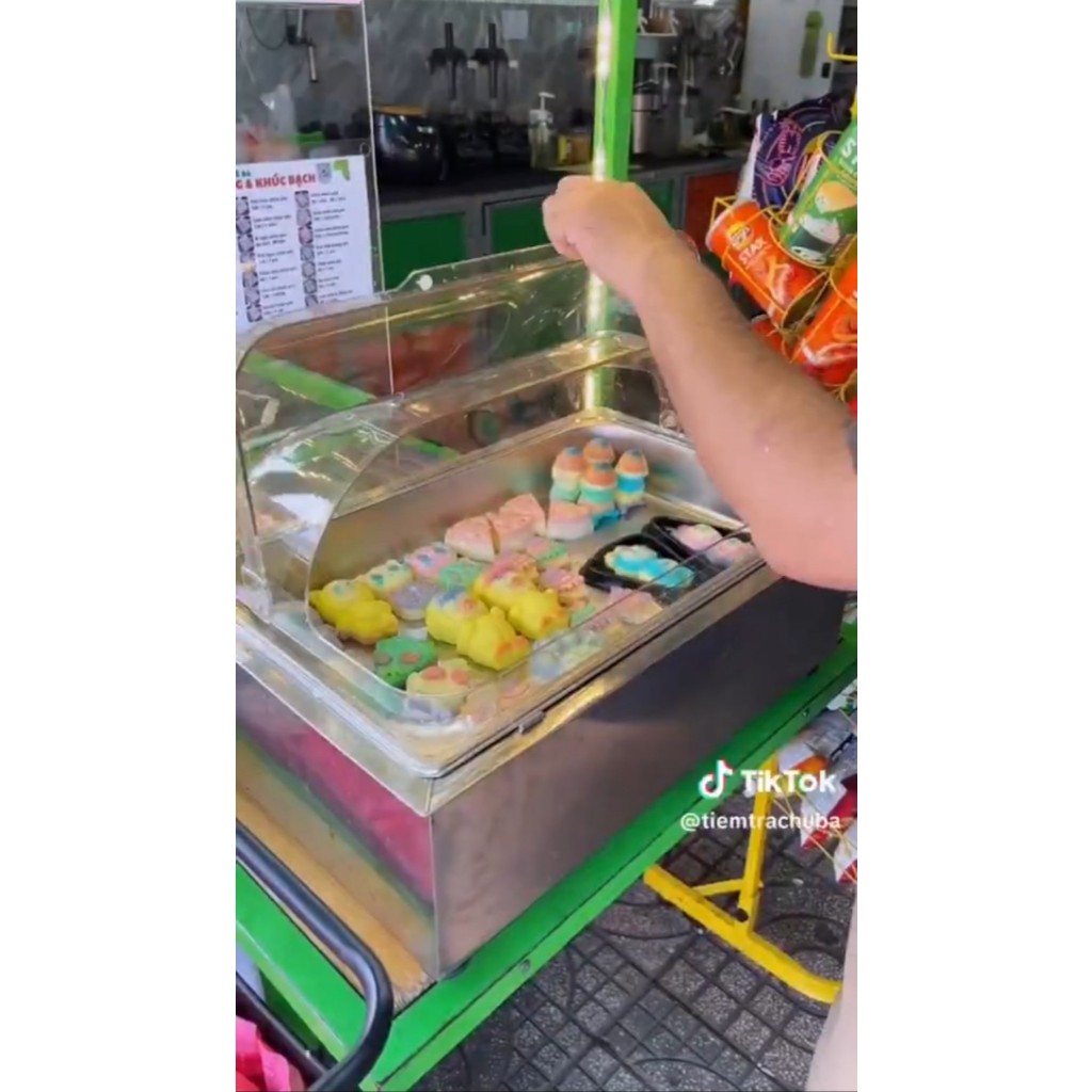 Bộ thùng đá 3 lớp kèm 1 khay topping loại khay 1/1 sâu 6.5cm hoặc khay 1/1 sâu 10cm | Shopee ...