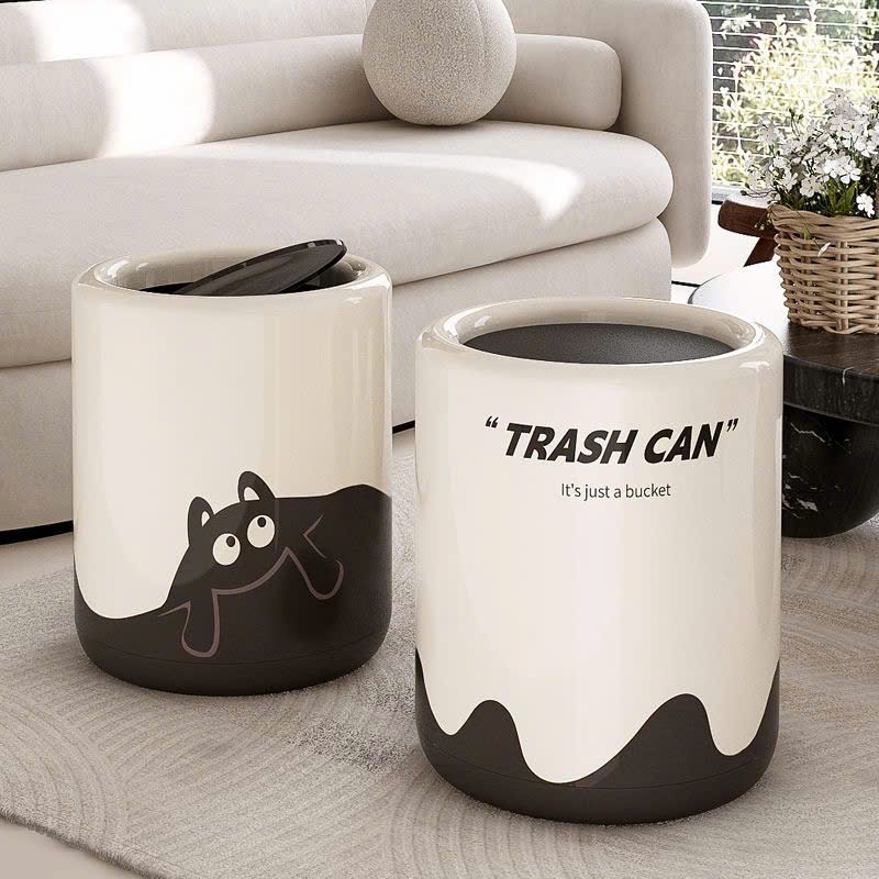 Thùng rác đạp chân ấn nút mở nắp thông minh tiện dụng AC Decor cao cấp ...