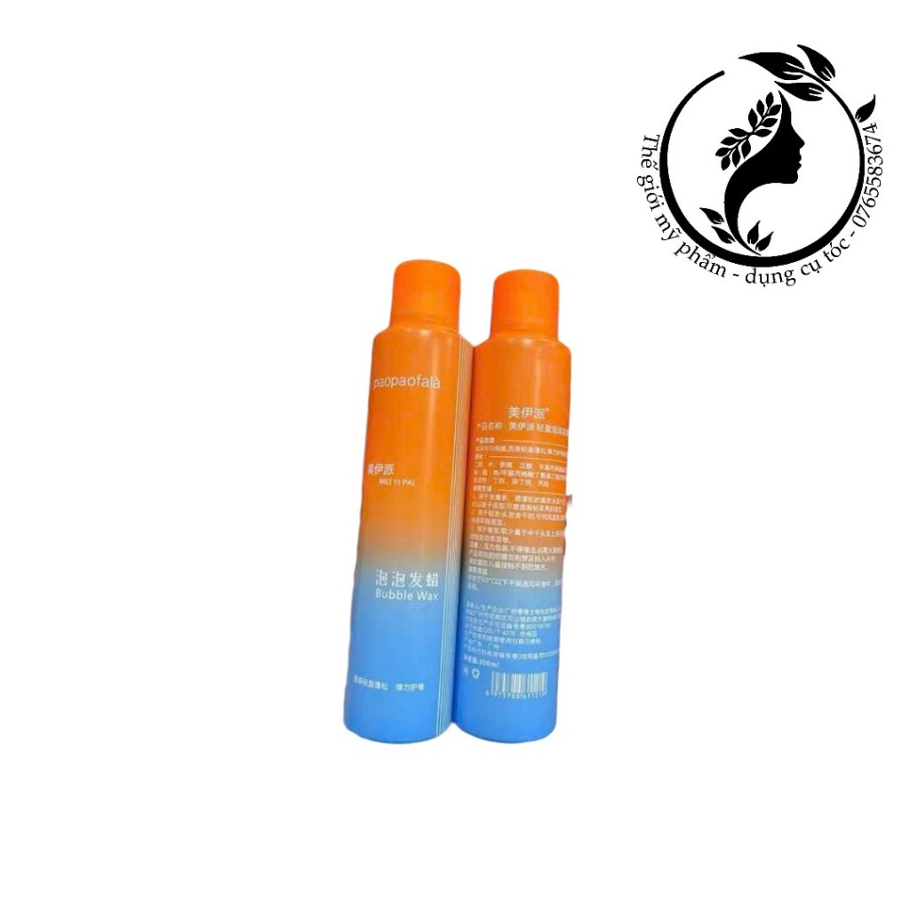 Keo mouse bọt , tạo nếp mềm , duỡng tóc , PAOPAOFALA GEL VUỐT TÓC ...