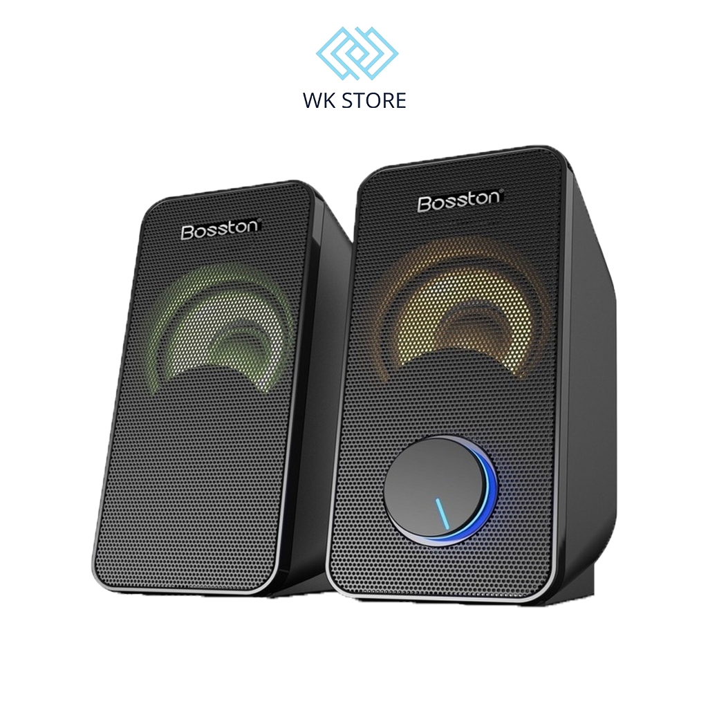 Loa Vi Tính 2.0 Bosston Z220 âm thanh sống động, thiết kế nhỏ gọn - Mới ( Bảo hành 12 Tháng ...